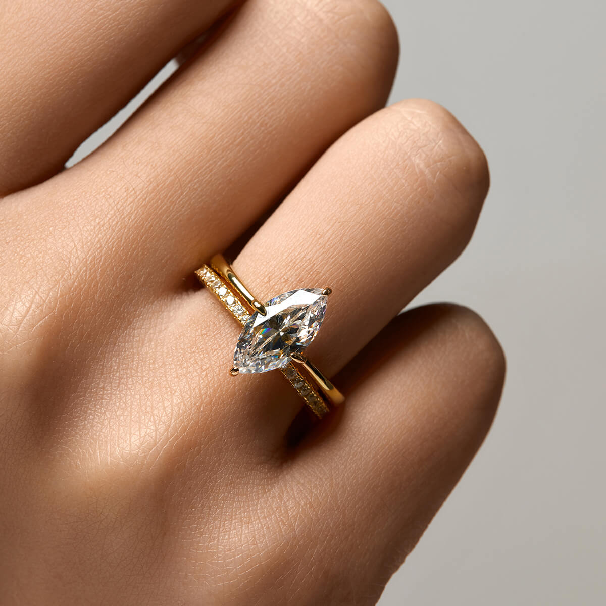 Ignis, 925 Sterling Silver, Thin Stacking CZ Eternity Band – OBJKTS Jewelry