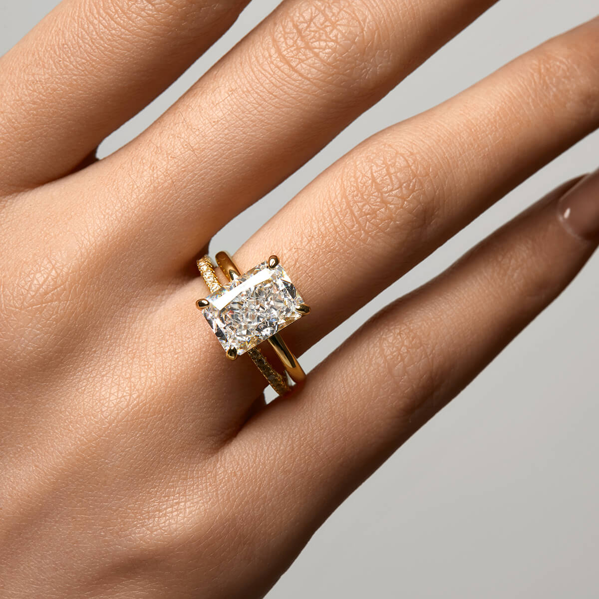 Ignis, 925 Sterling Silver, Thin Stacking CZ Eternity Band – OBJKTS Jewelry