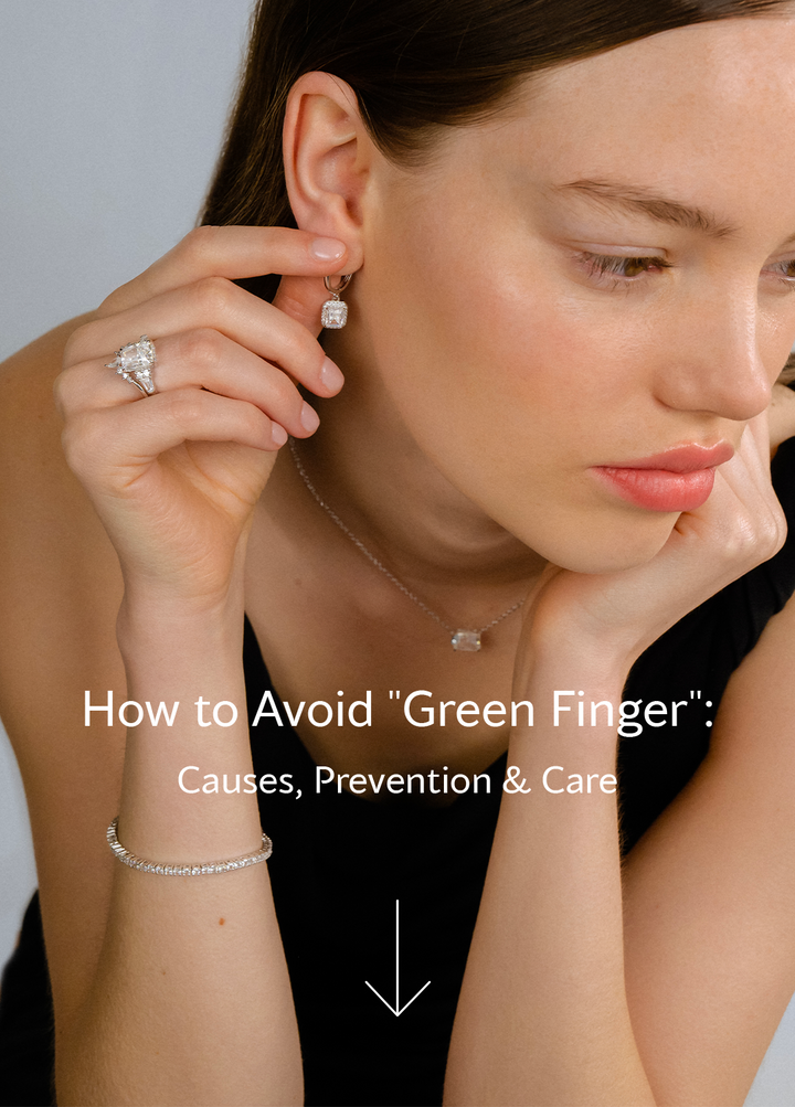 How to avoid the Green Finger (Why, What & Jewellery Care) – OBJKTS Jewelry
